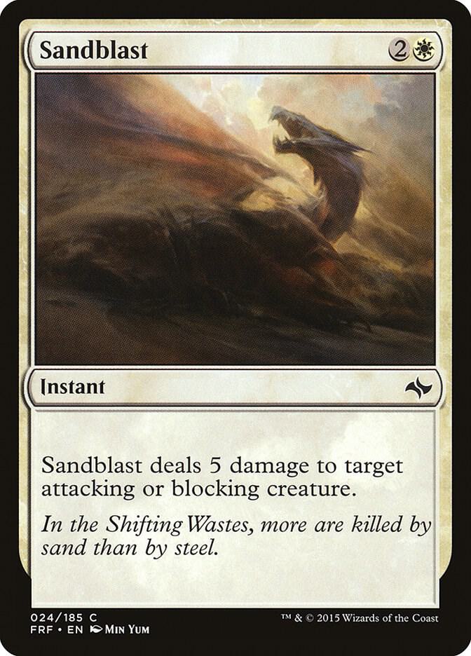 Sandblast - Fate Reforged - Magic: The Gathering