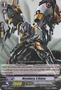 Metalborg, X Blaise - BT17: Blazing Perdition ver.E - Cardfight ...