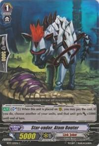 Star-vader, Atom Router - BT17: Blazing Perdition ver.E - Cardfight Vanguard