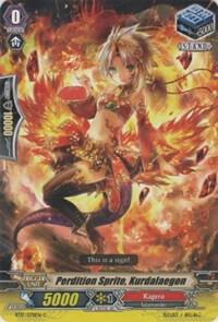 Perdition Sprite, Kurdalaegon - BT17: Blazing Perdition ver.E - Cardfight Vanguard