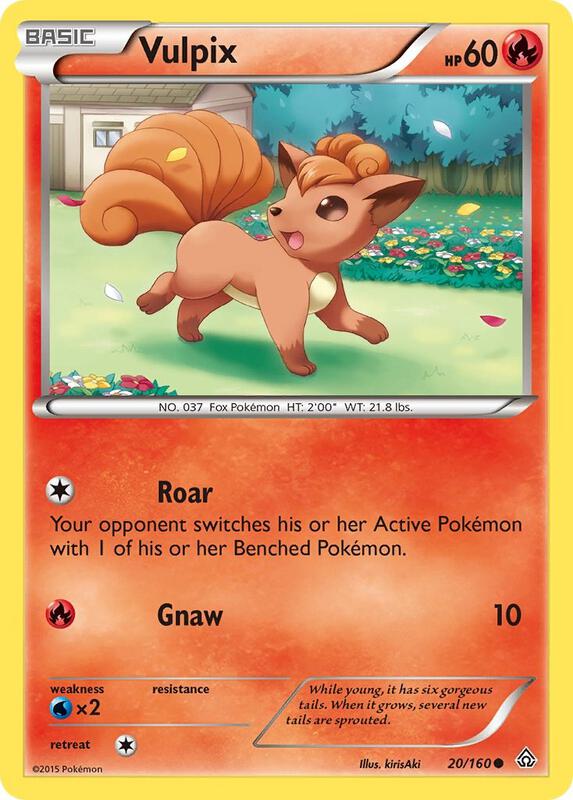 Vulpix - Dragons Exalted - Pokemon