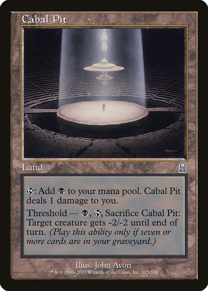 Cabal Pit - Odyssey - Magic: The Gathering - TCGplayer.com