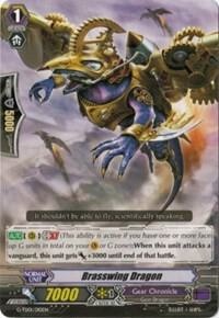 Brasswing Dragon - G-TD01: Awakening Of The Interdimensional Dragon - Cardfight Vanguard ...