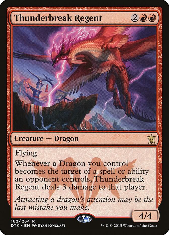 Thunderbreak Regent - Dragons of Tarkir - Magic: The Gathering ...