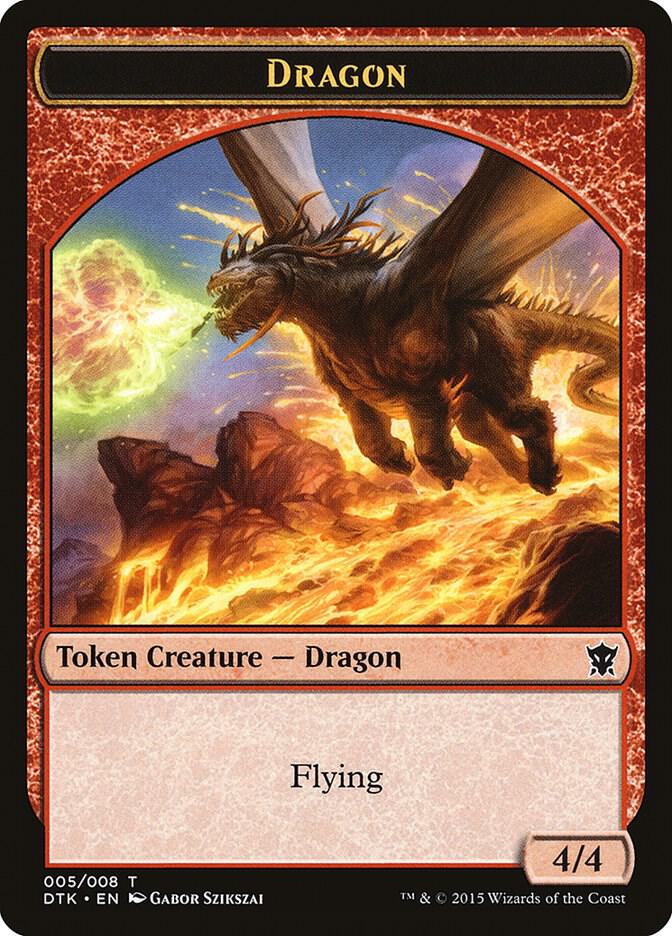 Dragon Token - Dragons of Tarkir - Magic: The Gathering - TCGplayer.com
