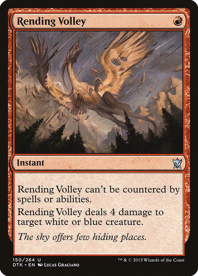 Rending Volley - Dragons of Tarkir - Magic: The Gathering - TCGplayer.com