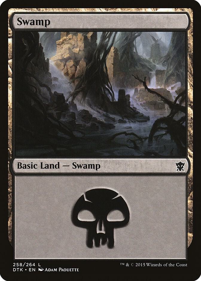 Swamp (258) - Dragons of Tarkir - Magic: The Gathering - TCGplayer.com
