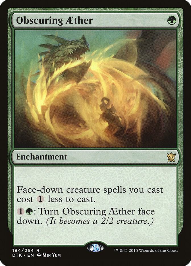 Obscuring Aether - Dragons of Tarkir - Magic: The Gathering - TCGplayer.com