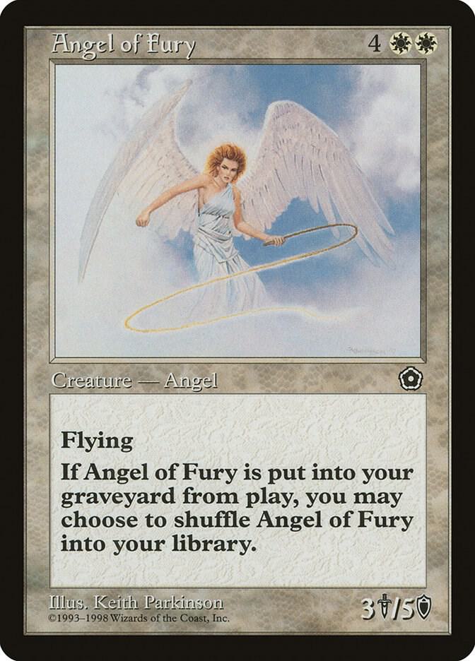 Angel of Fury - Portal Second Age - Magic: The Gathering - TCGplayer.com
