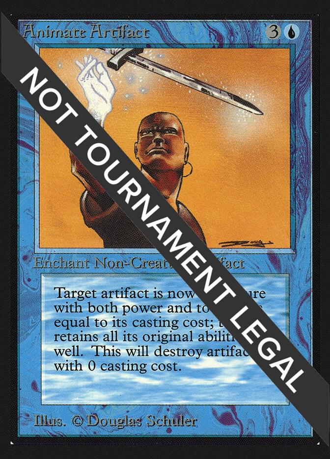 Animate Artifact (IE) - International Edition - Magic: The Gathering ...