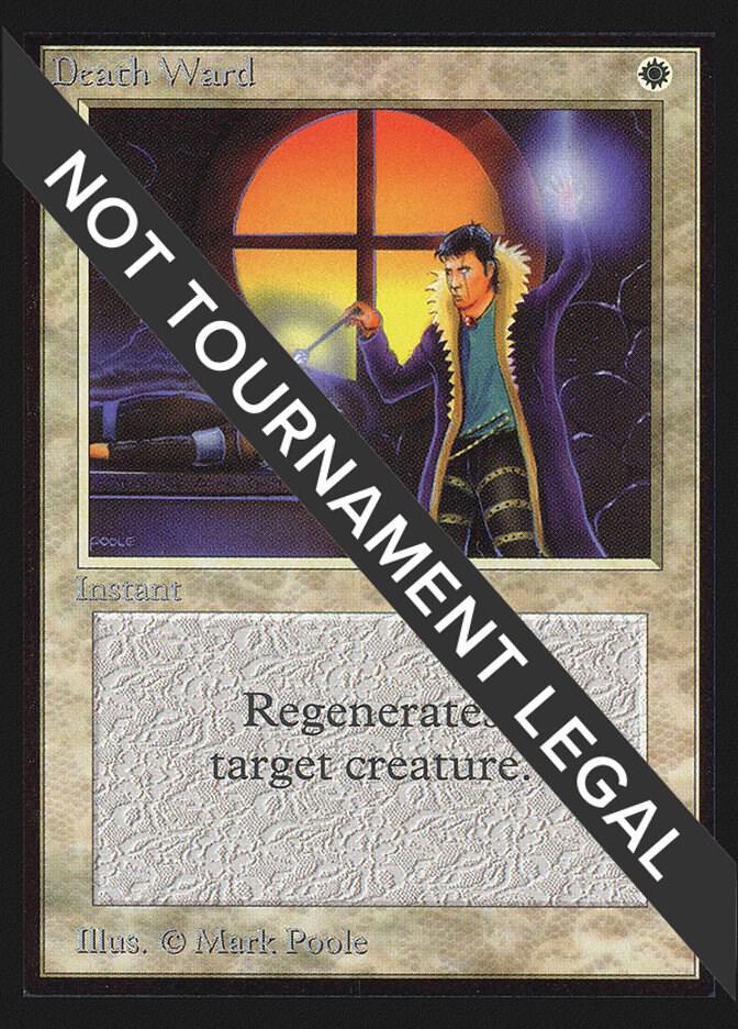 Death Ward (IE) - International Edition - Magic: The Gathering ...