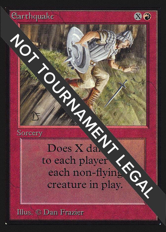 Earthquake (IE) - International Edition - Magic: The Gathering