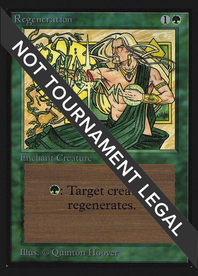 Regeneration (IE) - International Edition - Magic: The Gathering