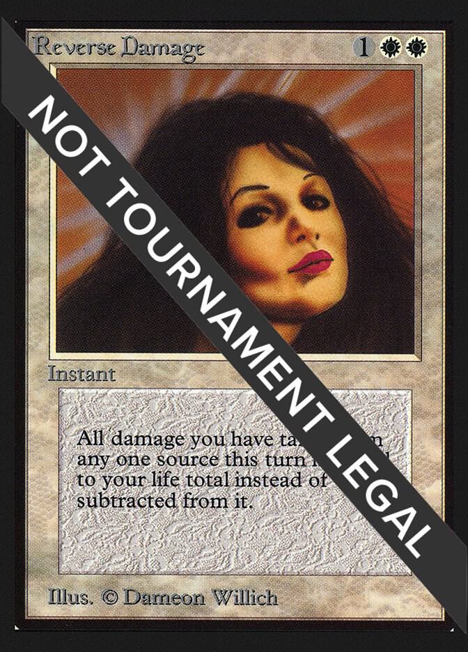 Reverse Damage (IE) - International Edition - Magic: The Gathering ...