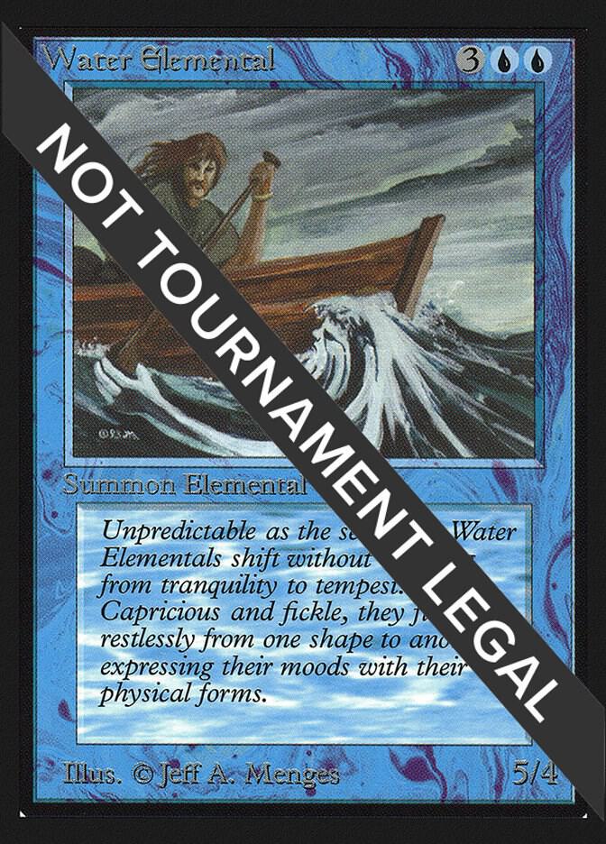 Water Elemental (IE) - International Edition - Magic: The Gathering ...