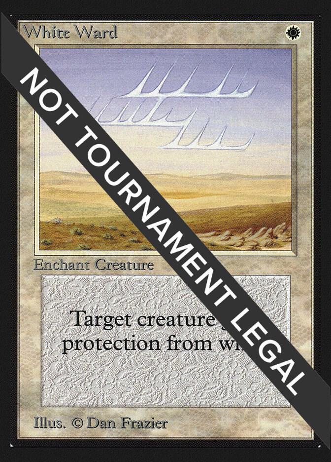 White Ward (IE) - International Edition - Magic: The Gathering