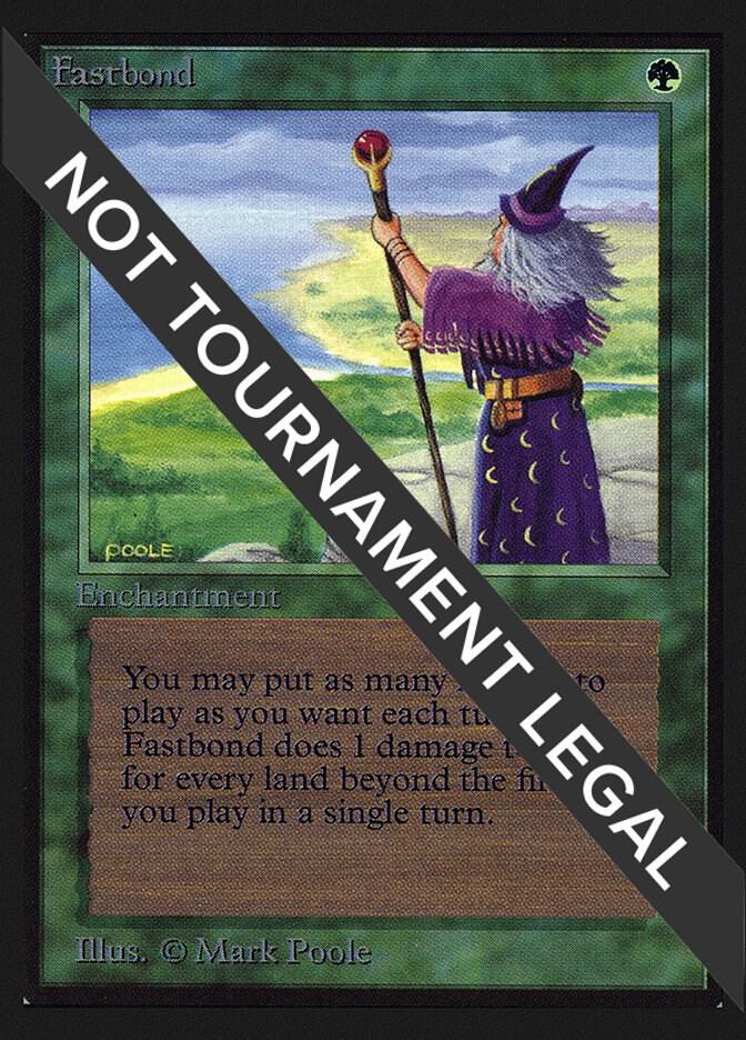 Fastbond (CE) - Collector's Edition - Magic: The Gathering - TCGplayer.com