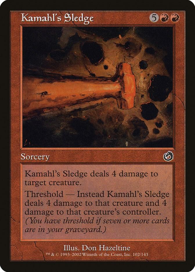 Kamahl's Sledge - Torment - Magic: The Gathering - TCGplayer.com