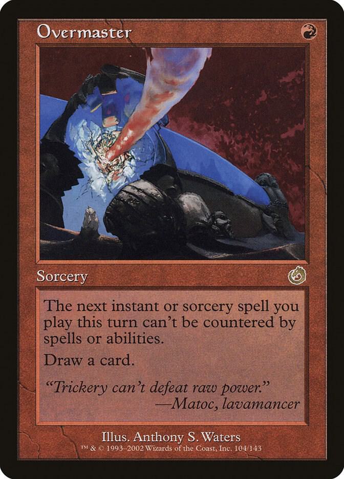 Overmaster - Torment - Magic: The Gathering - TCGplayer.com
