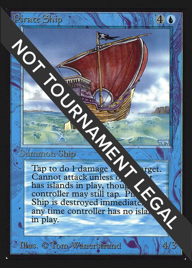 Pirate Ship (CE) - Collector's Edition - Magic: The Gathering ...