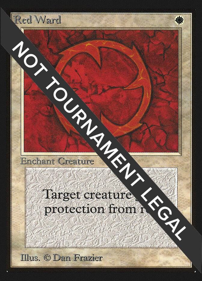 Red Ward (CE) - Collector's Edition - Magic: The Gathering - TCGplayer.com