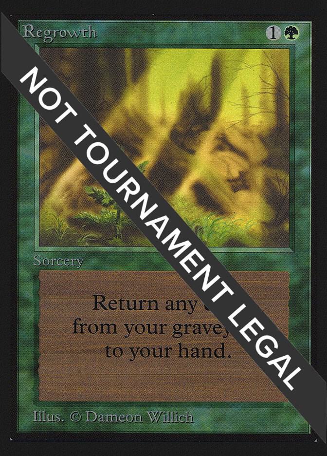 Regrowth (CE) - Collector's Edition - Magic: The Gathering - TCGplayer.com