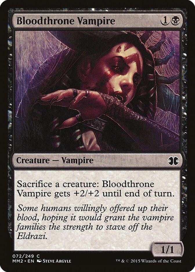 Bloodthrone Vampire - Modern Masters 2015 - Magic: The Gathering ...