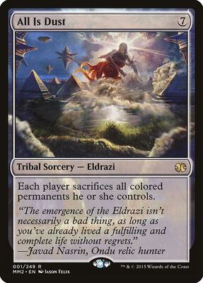 All Is Dust - Modern Masters 2015 - Magic: The Gathering - TCGplayer.com