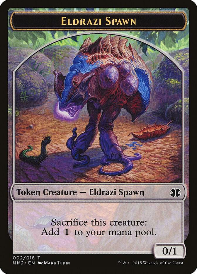 Eldrazi Spawn Token (002) - Modern Masters 2015 - Magic: The Gathering ...