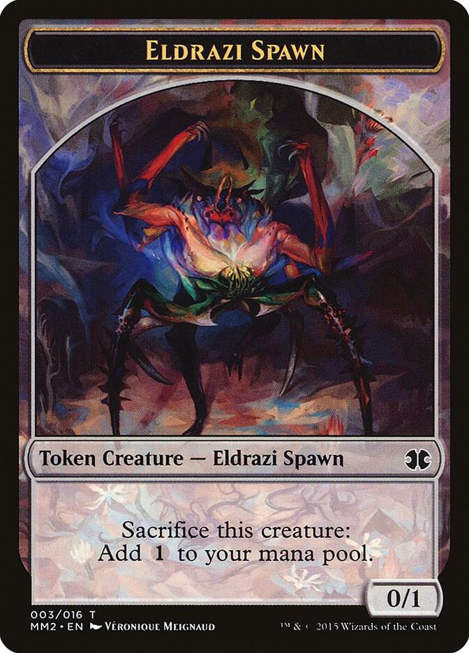 Eldrazi Spawn Token (003) - Modern Masters 2015 - Magic: The Gathering ...