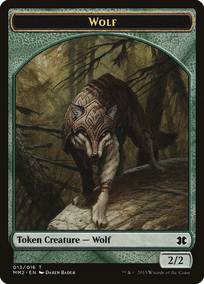 Wolf Token - Modern Masters 2015 - Magic: The Gathering - TCGplayer.com