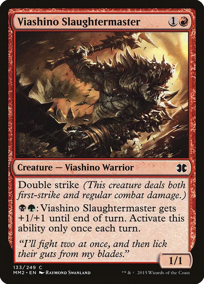 Viashino Slaughtermaster - Modern Masters 2015 - Magic: The Gathering ...